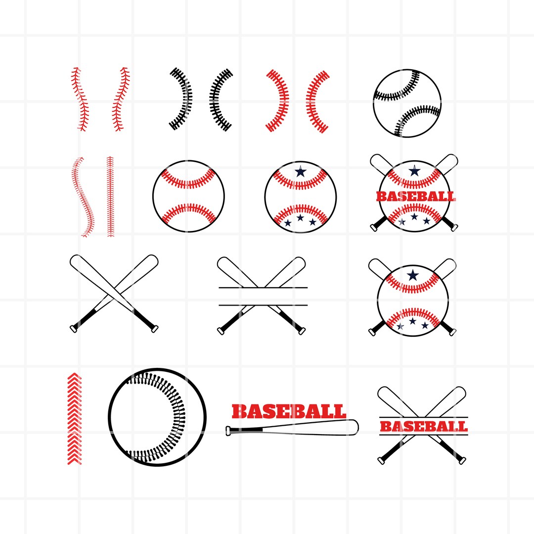 Baseball SVG. Baseball Png. Baseball Cut File. Baseball Clipart ...
