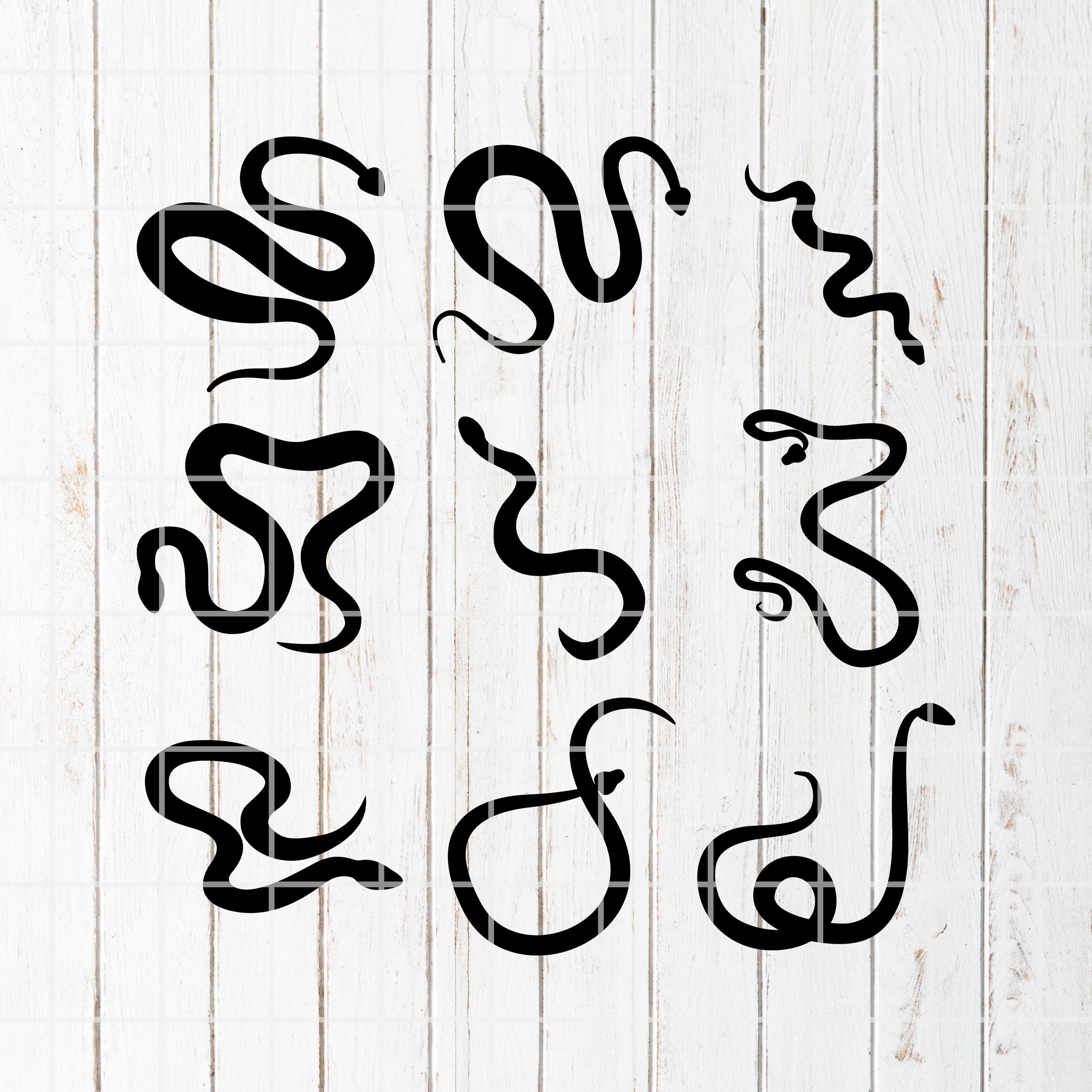 Snake SVG. Snake Png. Snake Clipart. Snake Cut File. Snake Cutting Set ...