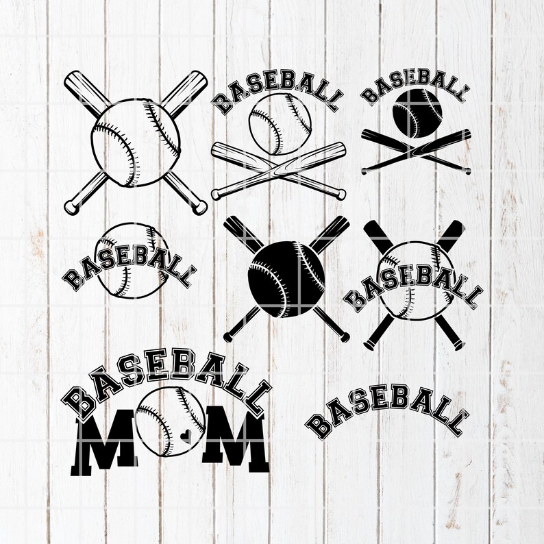 Baseball SVG Bundle, Team Sport Clipart (digital Download) - Etsy