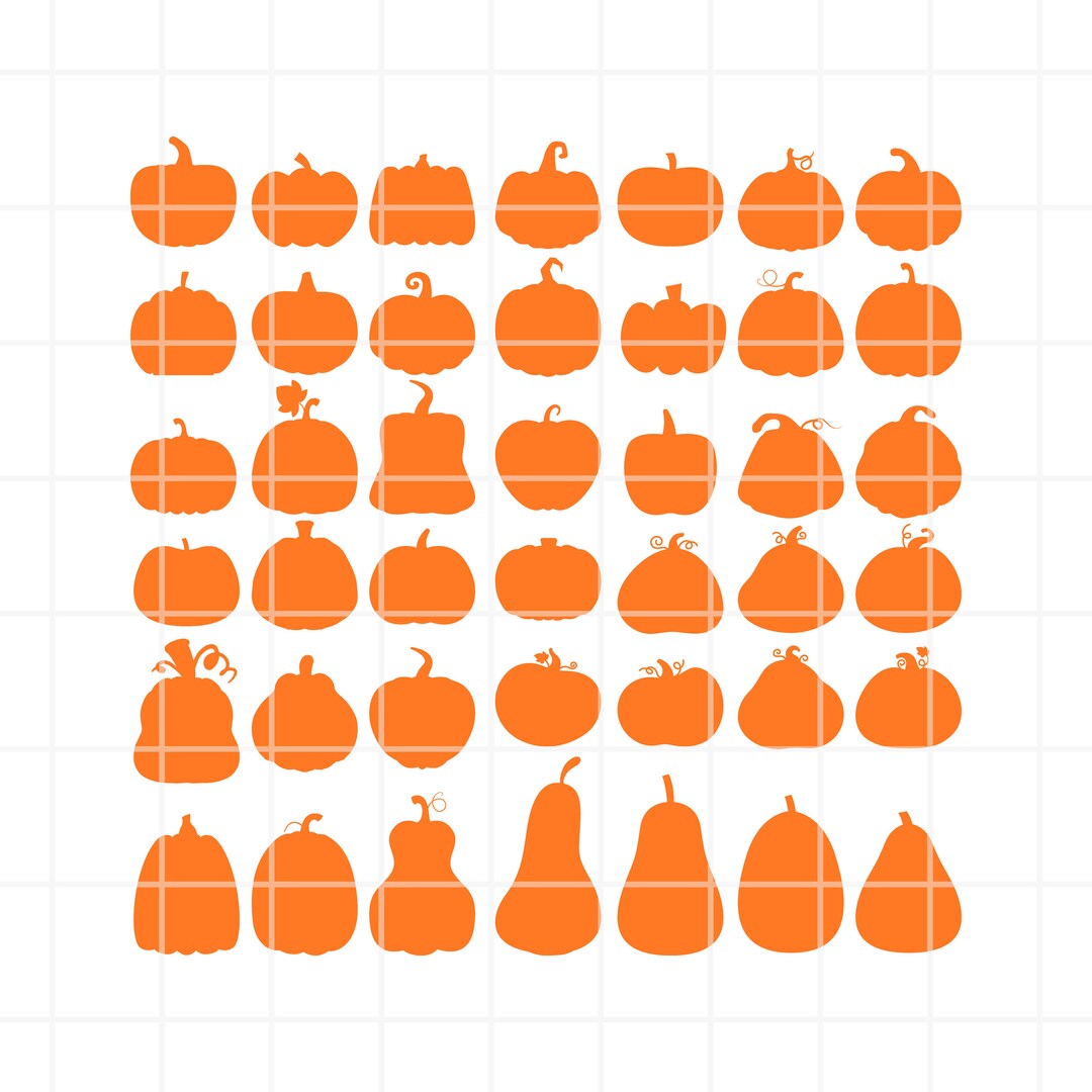 Pumpkin SVG. Pumpkin Bundle Svg. Pumpkin Halloween SVG. Pumpkin Cutting ...