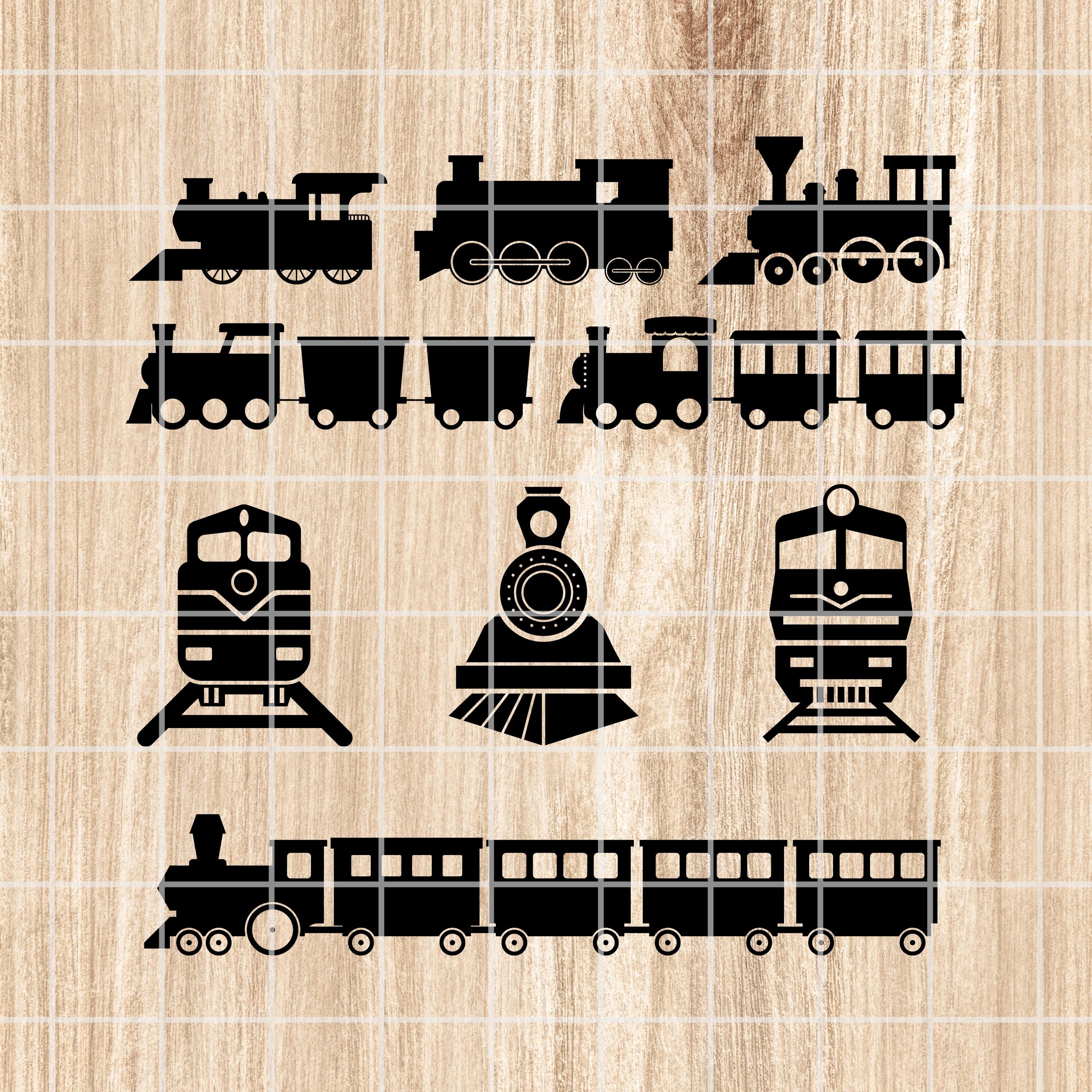 Train SVG Bundle, Choo Choo Cut File (digital Download) - Etsy