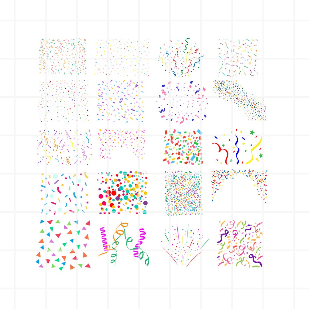 Confetti SVG. Confetti Png. Confetti Cut File. Confetti Clipart ...