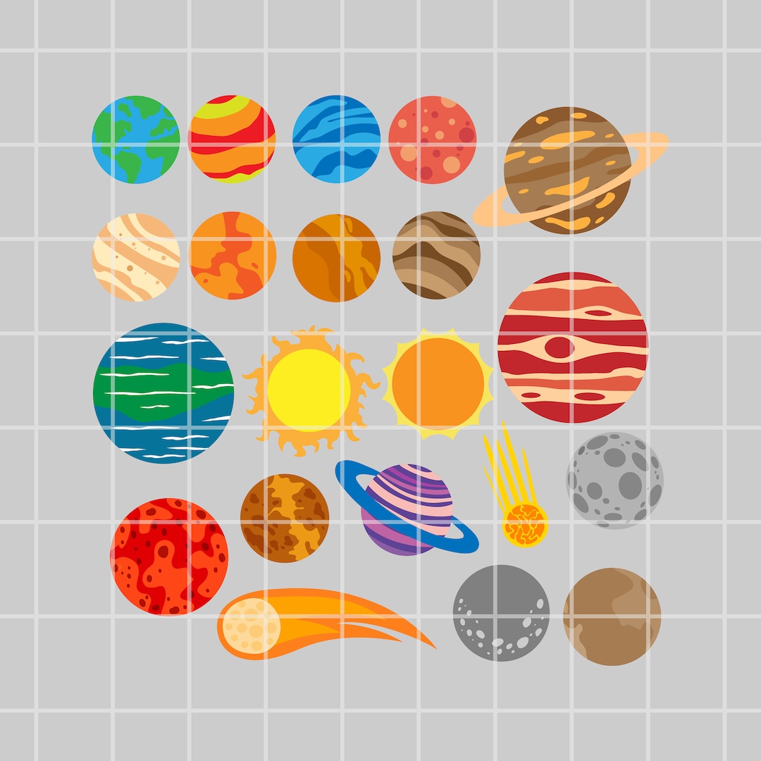 Planets SVG. Space Png. Solar System Clipart. Planet Cut. Planet Png ...