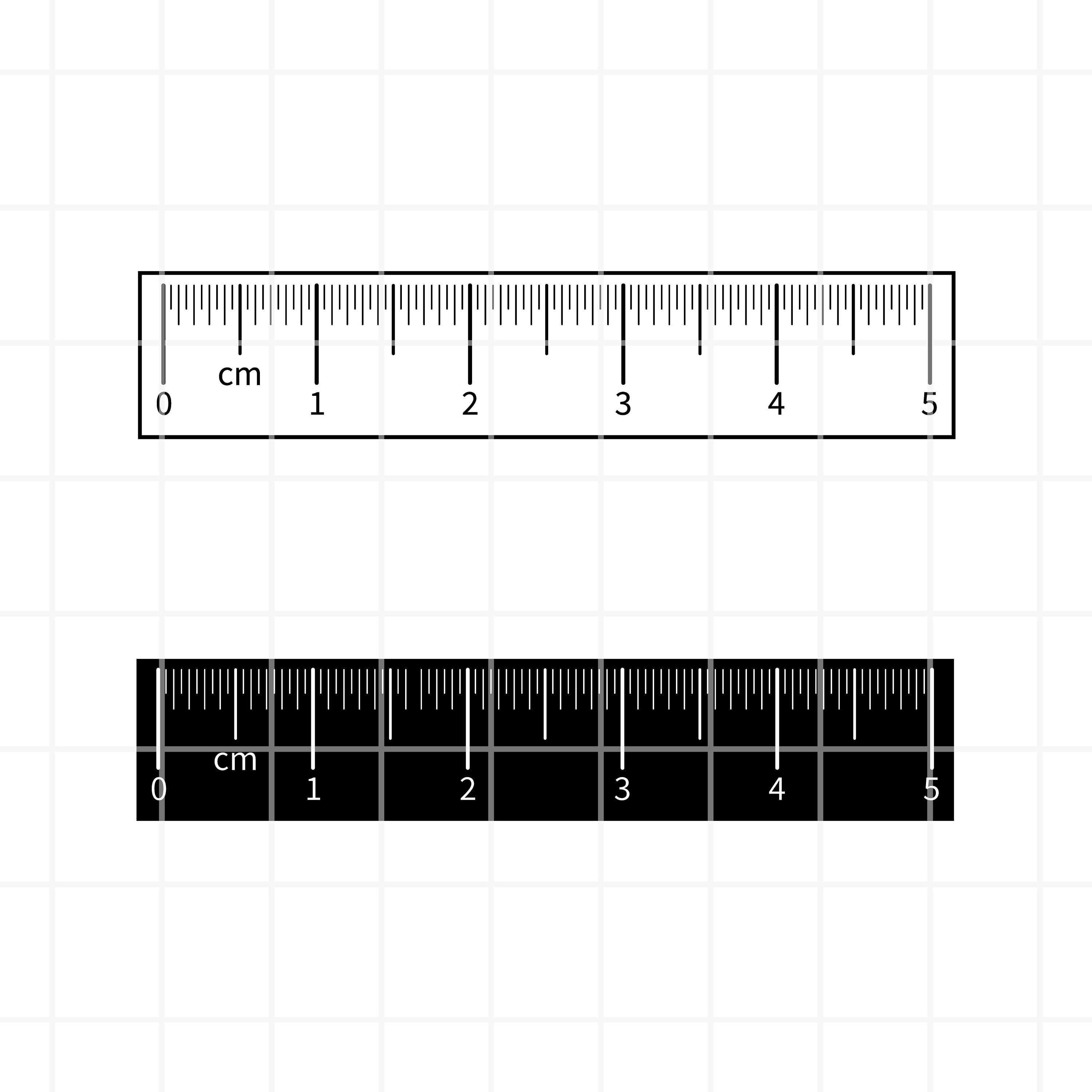Centimeter Ruler Clipart Black And White