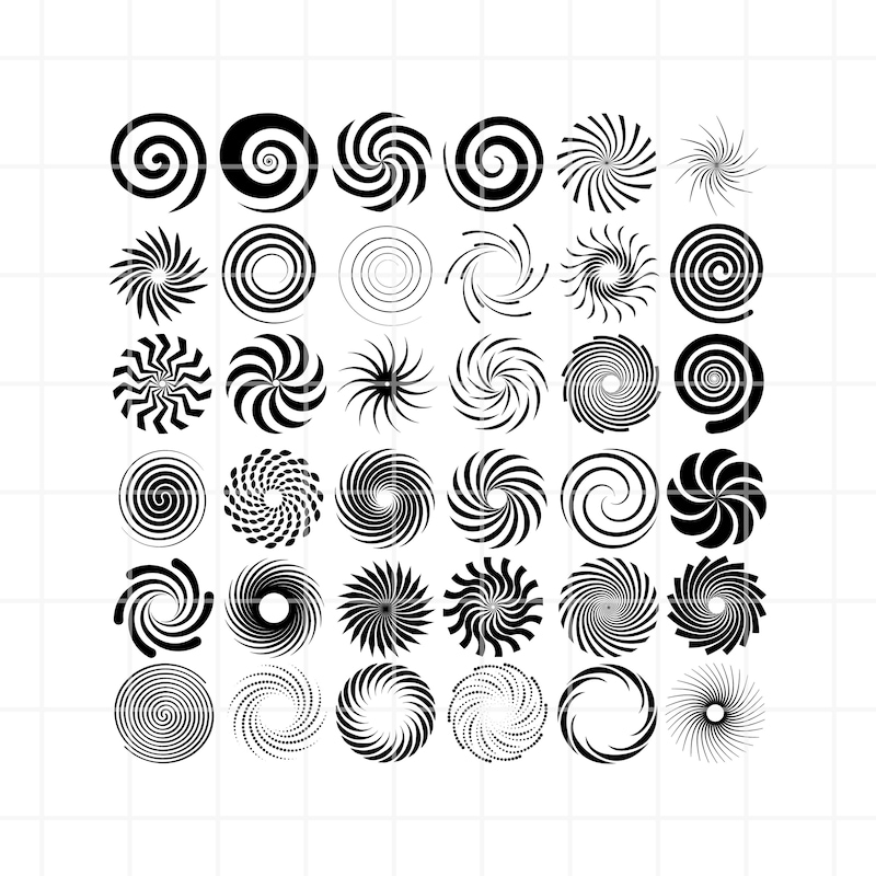 Hypnotic Spiral - Etsy