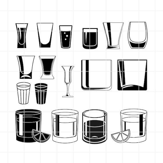 Shot Glass Silhouette