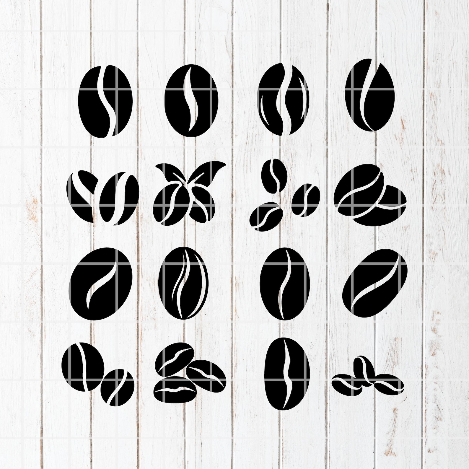 Coffee Bean. Coffee Bean Svg. Coffee SVG. Coffee Clipart. Cutting File ...