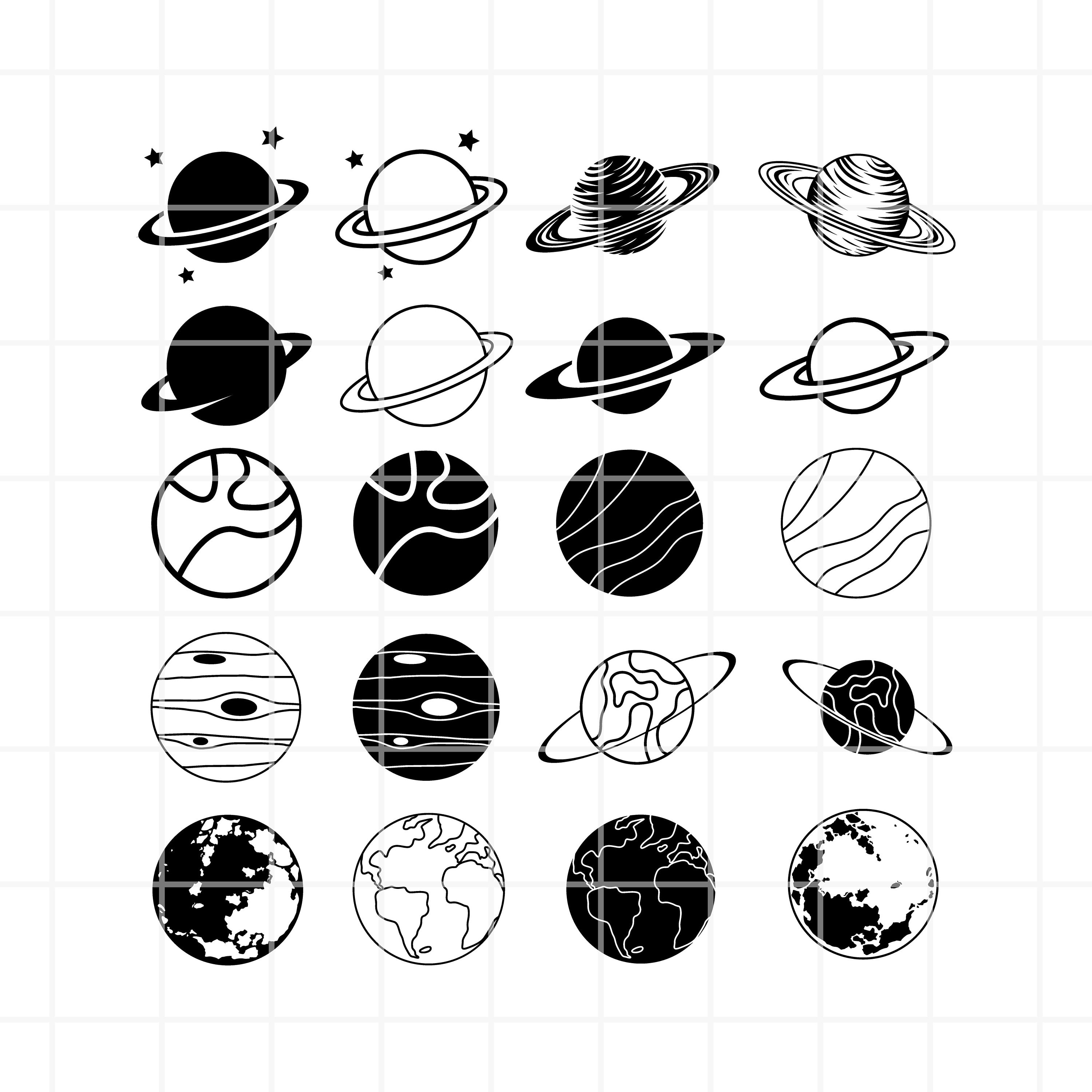 Planet SVG. Planet Png. Planet Cut File. Planet Clipart. Planet Cutting ...