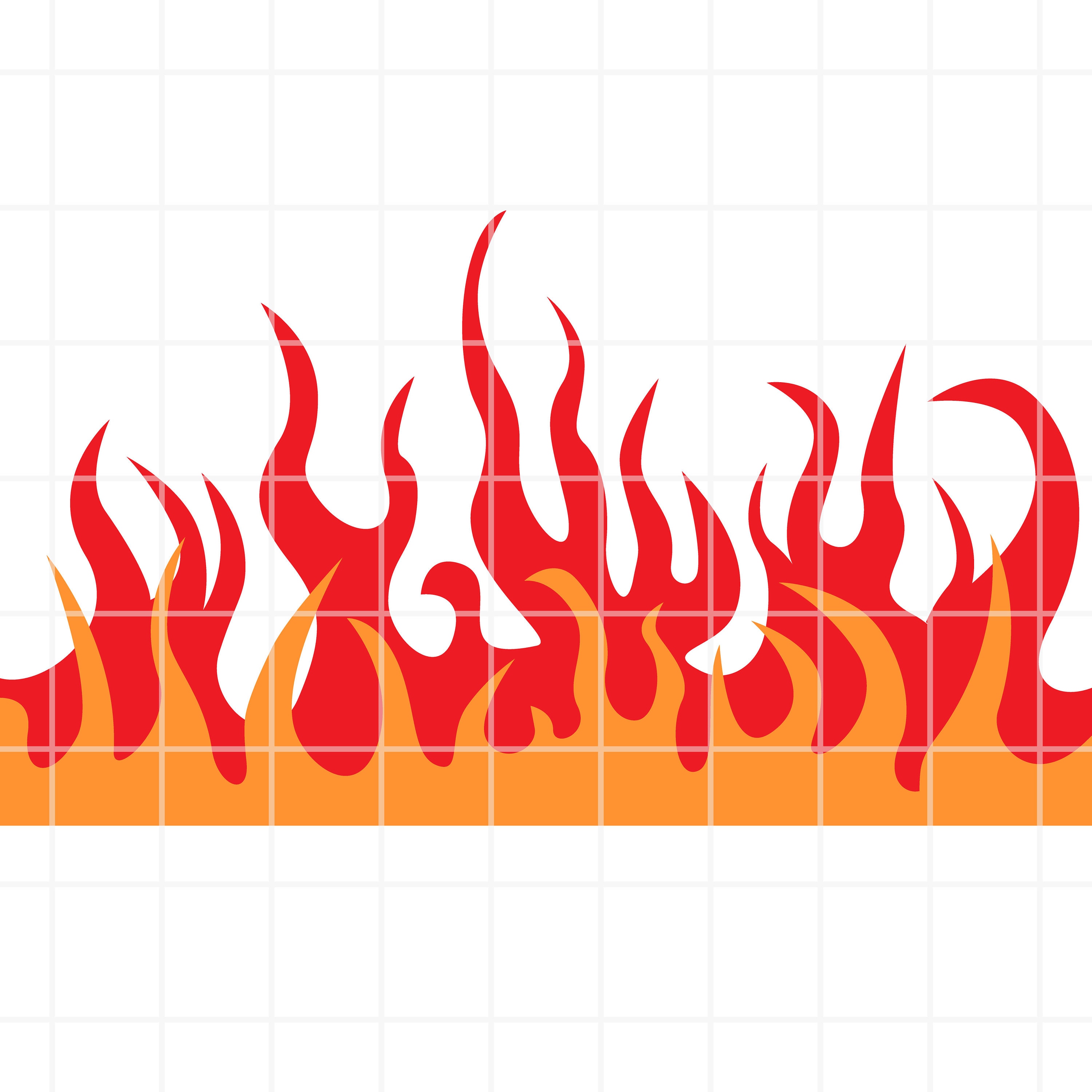 Flames SVG. Flames Png. Flames Cut File. Flames Clipart. Flame Svg ...