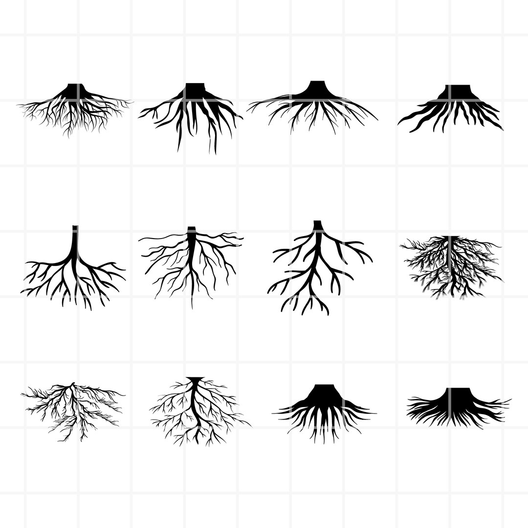 Roots SVG Bundle, Roots SVG, Roots Clipart, Roots Cut Files for ...