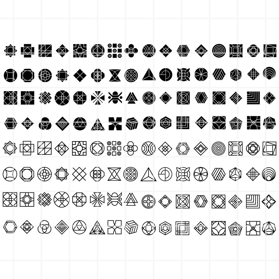 Geometric Pattern Svg. Geometric Pattern Png. Geometric Pattern Cut ...