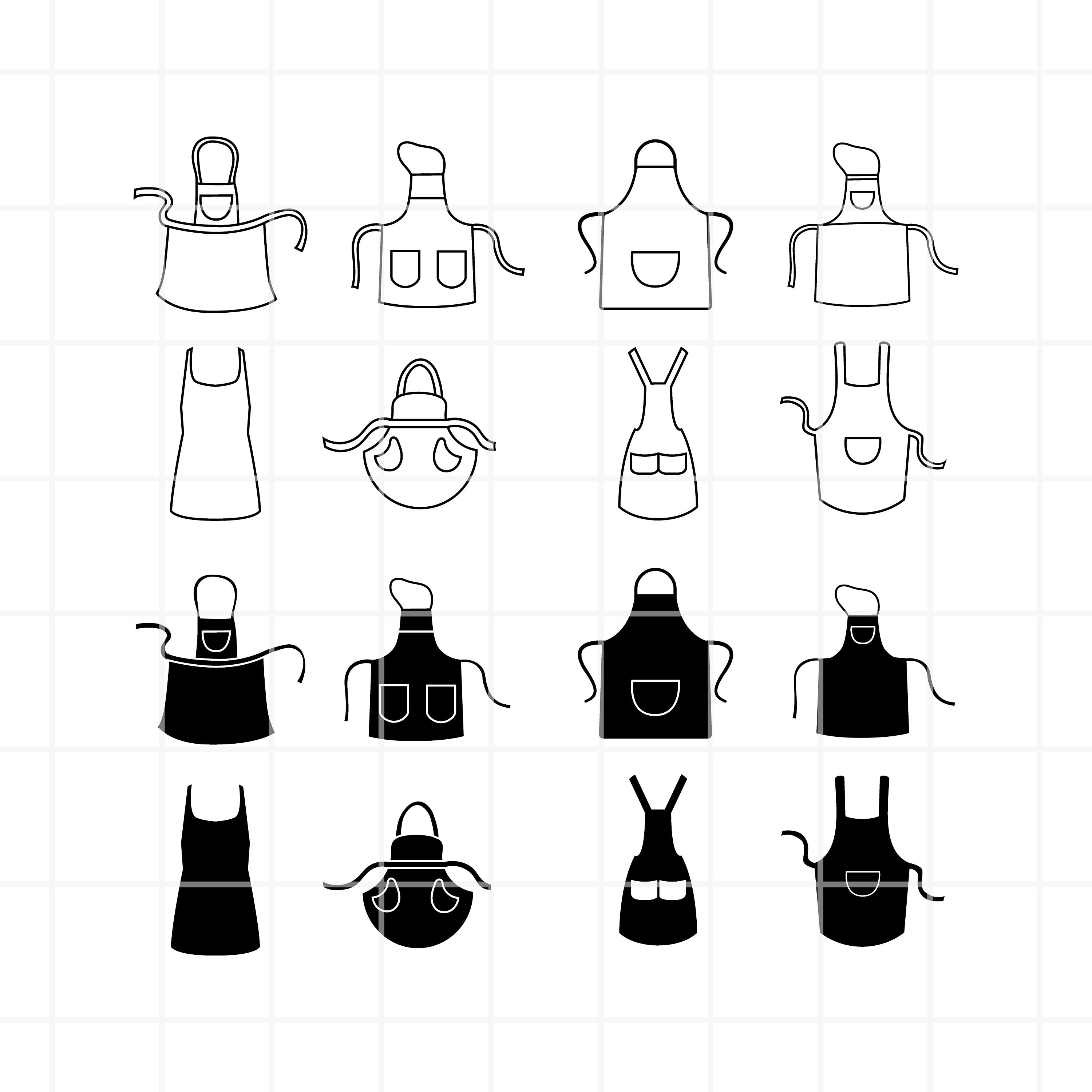 Apron SVG. Apron Png. Apron Clip Art. Apron Cut File. Apron Cricut ...