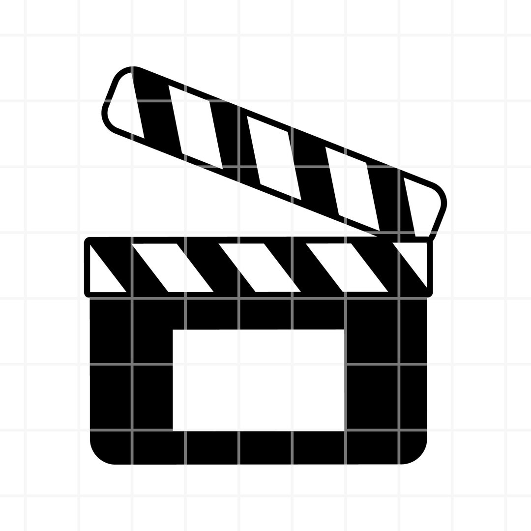 Clapper Svg. Clapper Clipart. Movies Svg. Cinema Svg. Clapperboard Svg ...