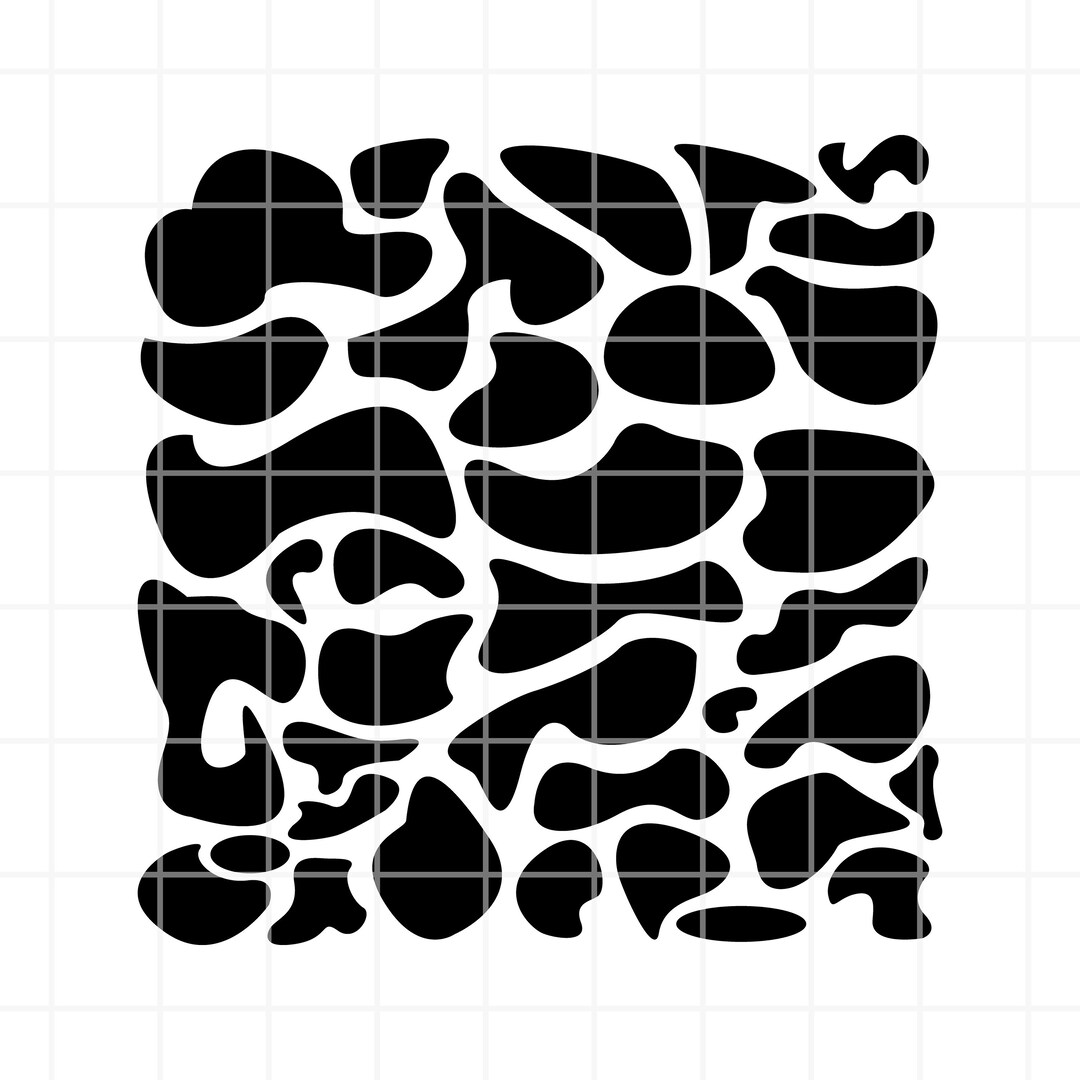 Cow Print Svg. Cow Print Cut File. Cow Print Clipart. Cow Print Cutting ...