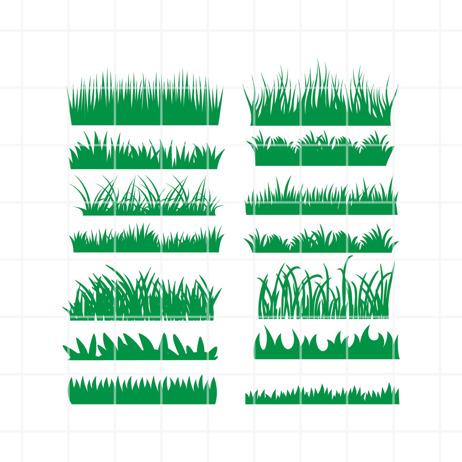 Grass SVG. Grass Png. Grass Cut File. Grass Cutting Set. Grass Cricut ...