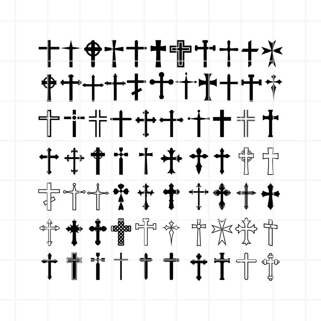 Cross SVG Bundle, Church Vector Clipart (digital Download) - Etsy
