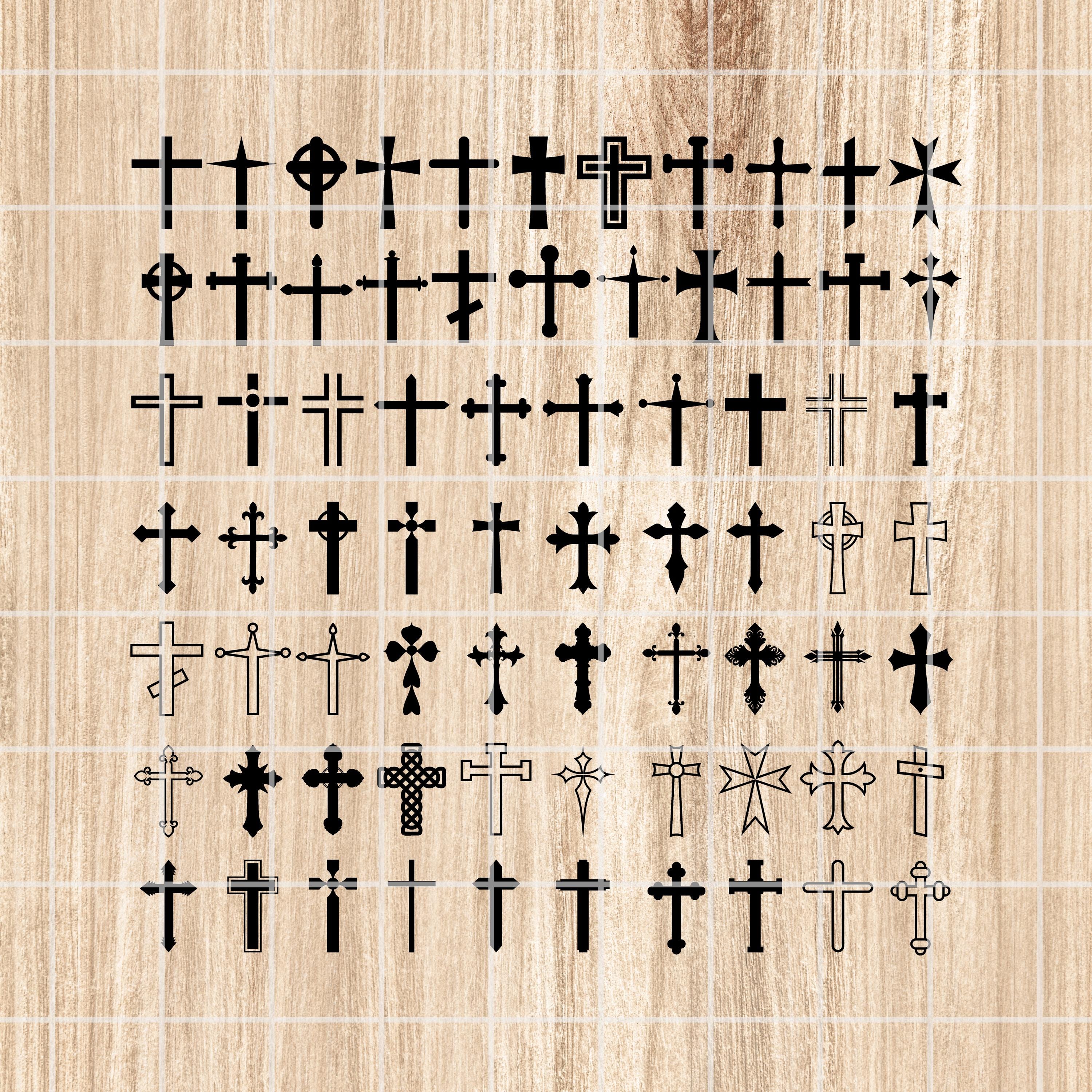 Cross SVG Bundle, Church Vector Clipart (digital Download) - Etsy Australia