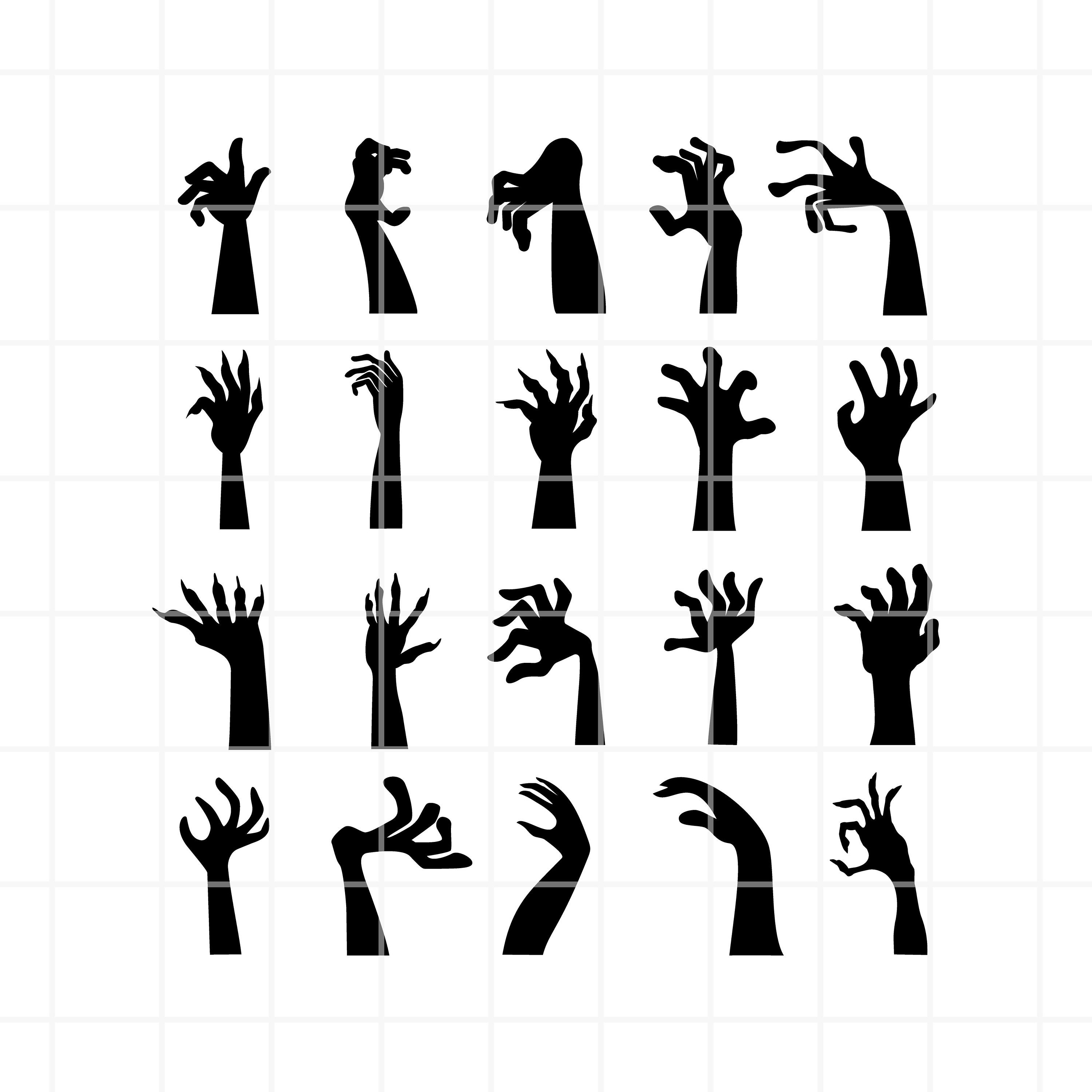 Zombie Hands SVG. Zombie Hands Png. Zombie Hands Clipart. Zombie Hands ...