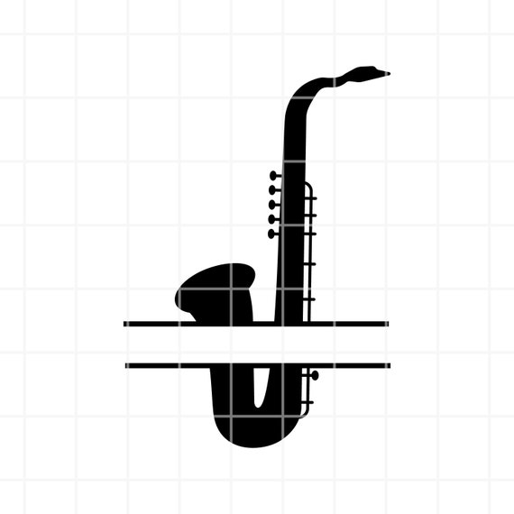 Saxophone SVG. Saxophone Clipart. Sax SVG. Sax Clipart. - Etsy
