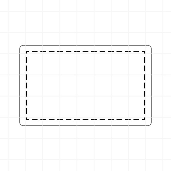 Leather Patch Svg. Hat Patch SVG. Rectangle Svg. Faux Stitch - Etsy Canada