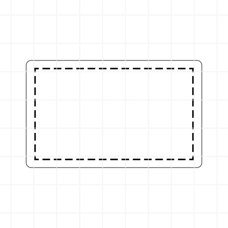 Leather Patch Svg. Hat Patch SVG. Rectangle Svg. Faux Stitch SVG. Blank ...