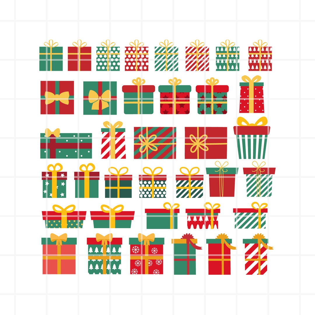 Christmas Presents SVG. Christmas Presents Png. Christmas Presents Cut ...