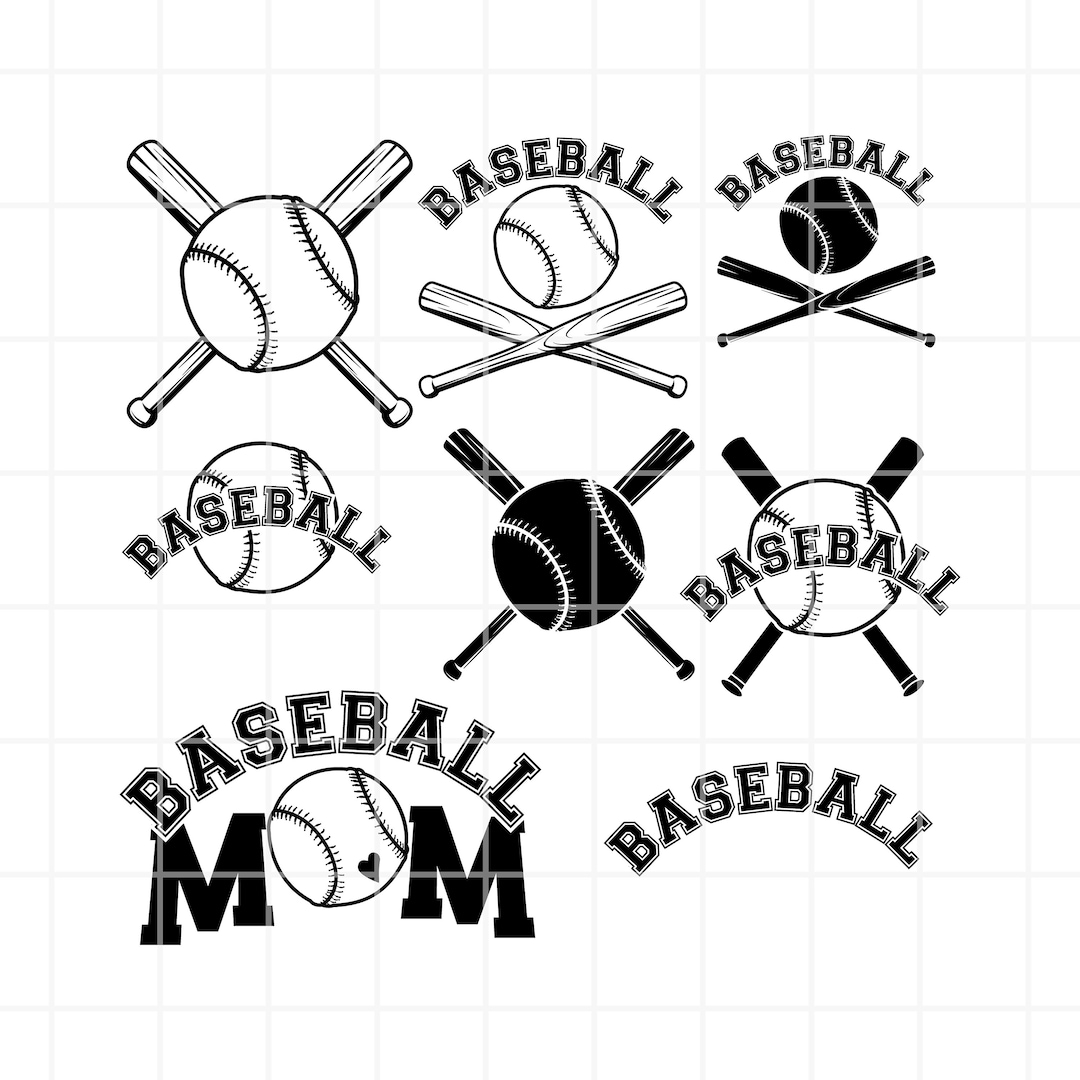 Baseball SVG. Baseball Png. Baseball Cliart. Baseball Cut File ...