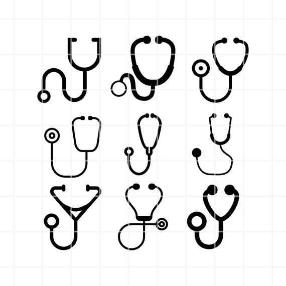 Stethoscope SVG. Stethoscope Png. Stethoscope Clip Art. - Etsy