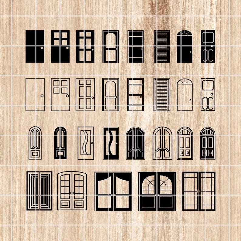 Door SVG. Door Png. Room Svg. Door Clipart. Door Cut File. Door Clip ...