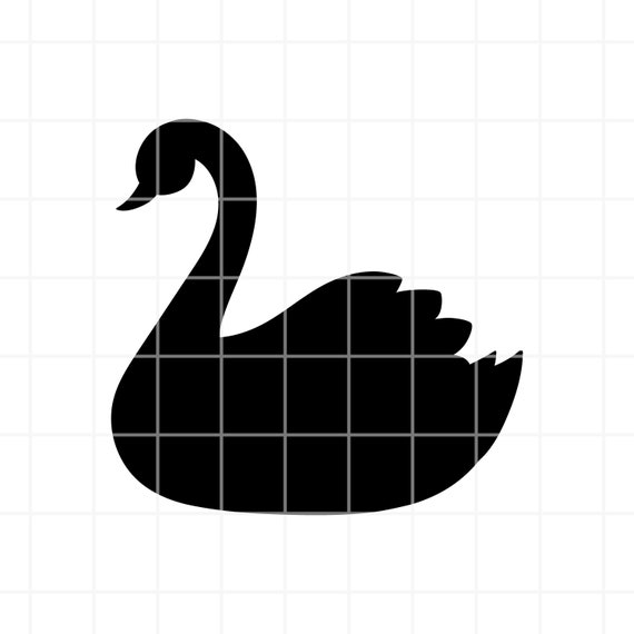 Swan SVG. Swan Clipart. Swan Cut File. Swan Cutting File. Swan | Etsy