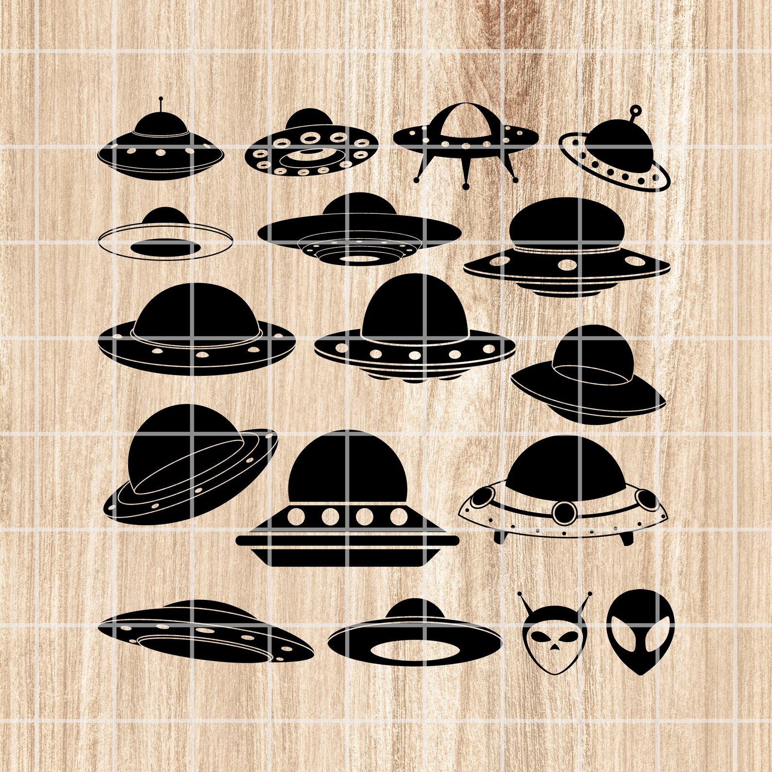 UFO SVG. Ufo Png. Ufo Clipart. Ufo Cut File. Ufo Cricut. Ufo Citting ...