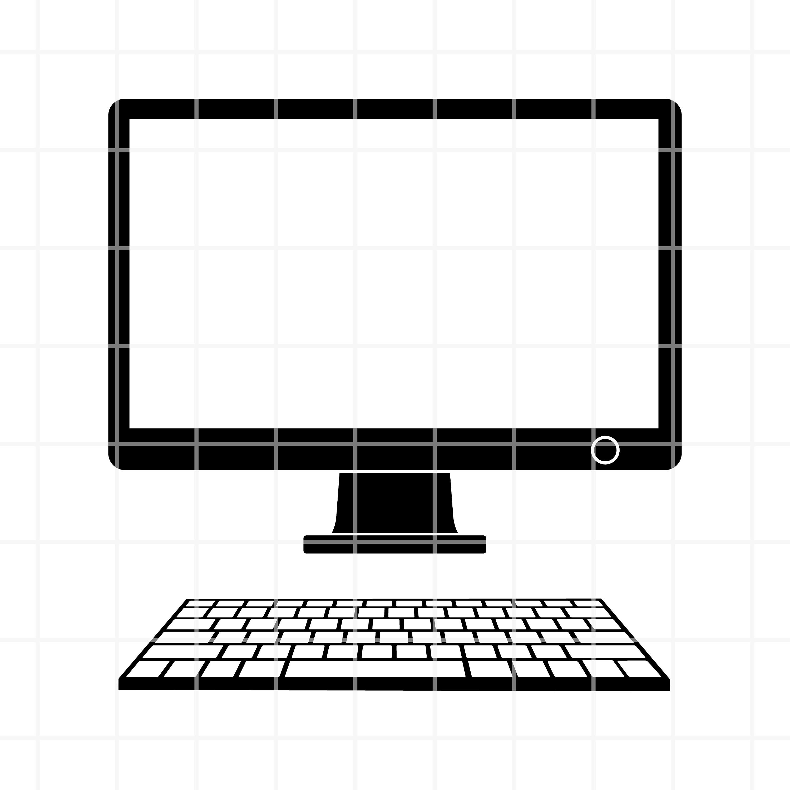 Computer SVG. Computer Png. Computer Clipart. Computer Cut File ...