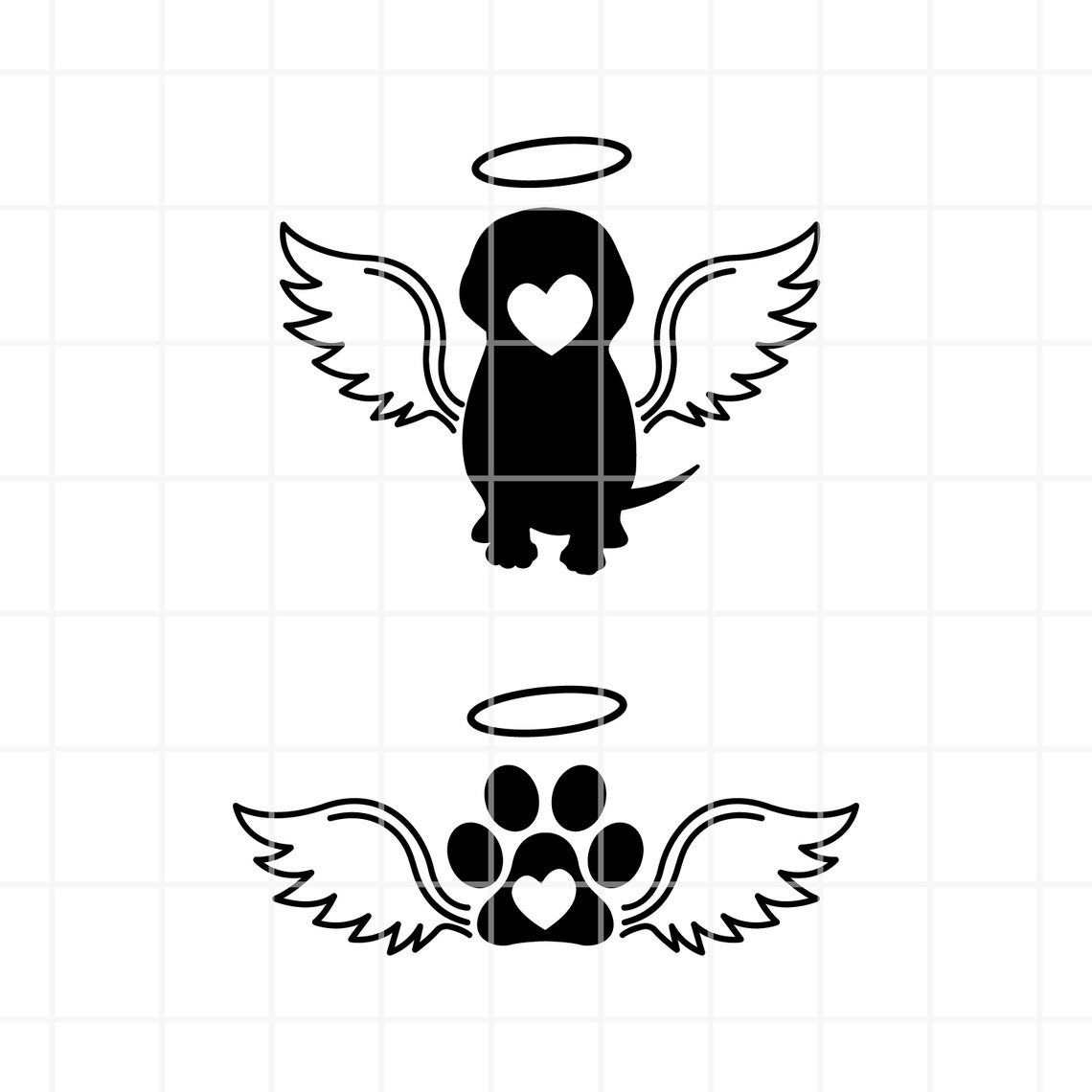 Pet Dog Memorial SVG. Pet Dog Memorial Cut File. Pet Dog Memorial ...