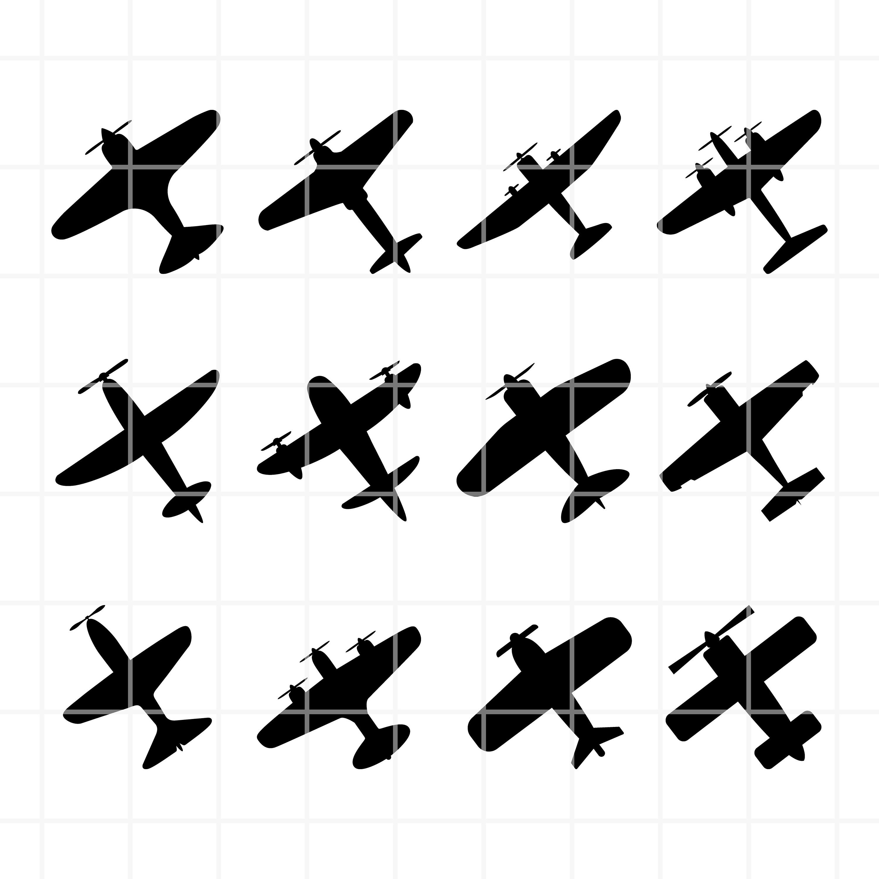 Vintage Airplane SVG. Airplane Cut Files. Aircraft Svg. Plane Svg ...