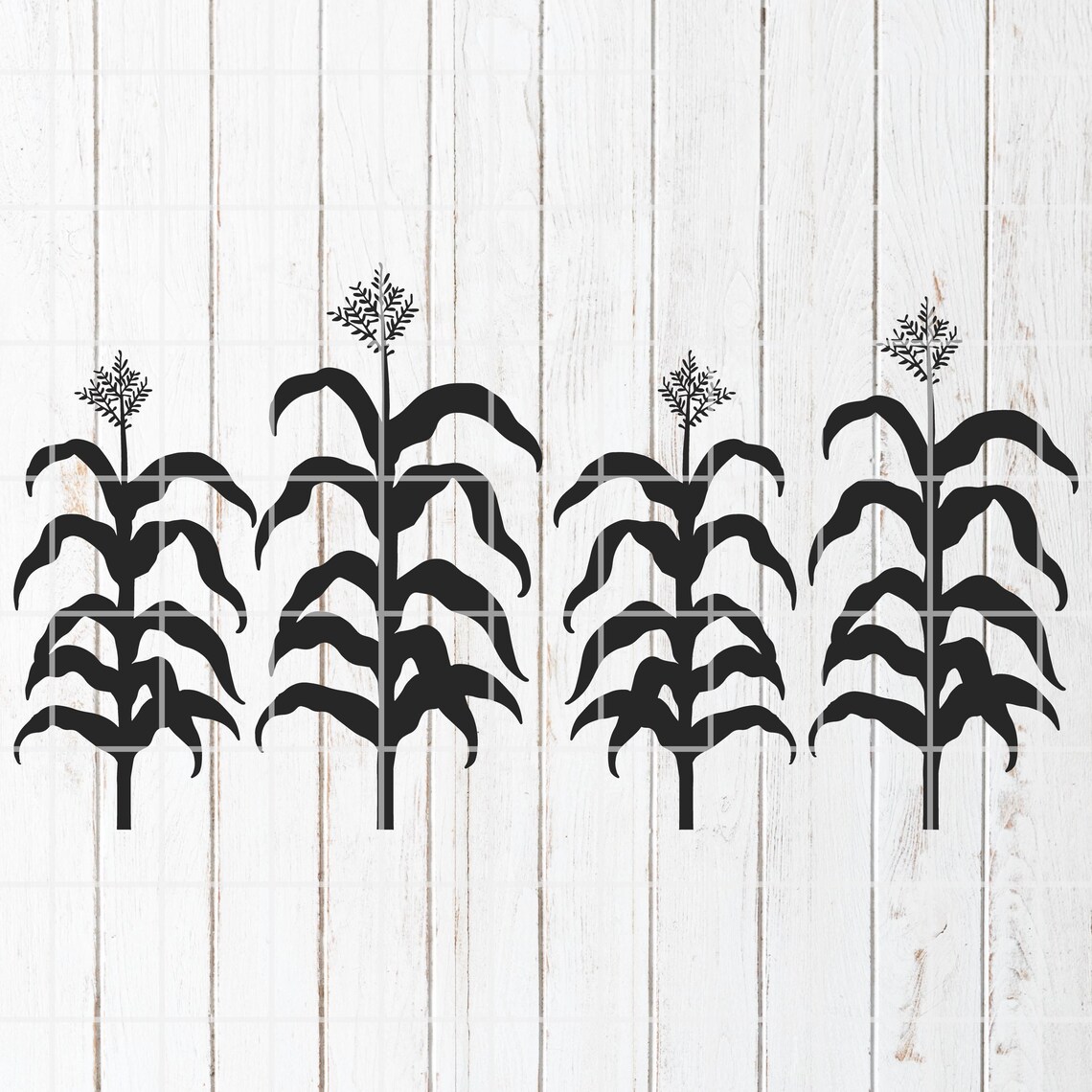 Corn Stalk (SVG, PNG, Eps, AI Clipart) (digital Download) - Etsy