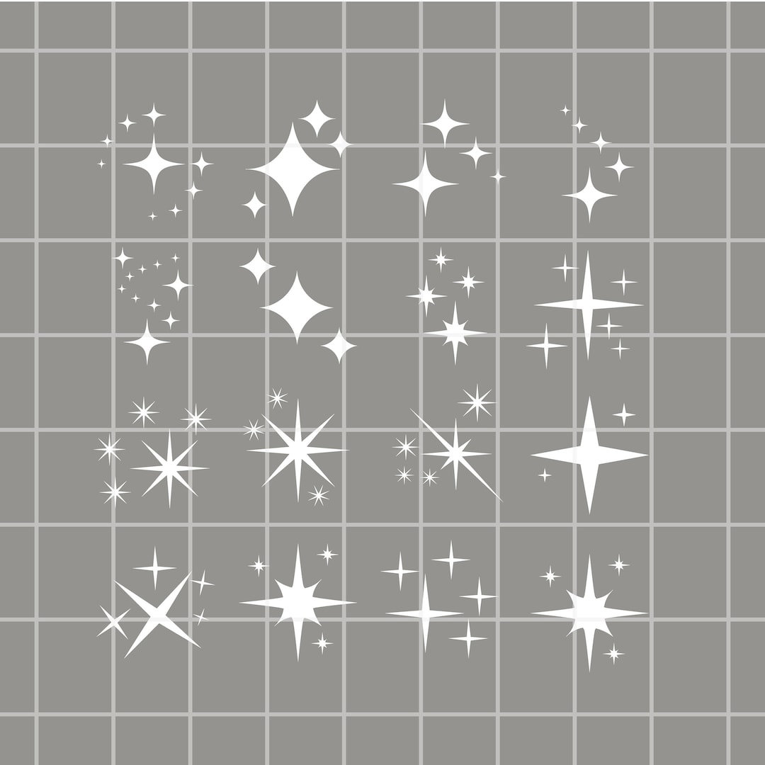 Sparkle SVG. Sparkle Silhouette - SVG Cut Files - Sparkle Bundle SVG ...