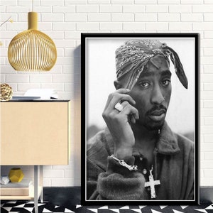 Tupac Amaru,shakur Poster Printable,hip Hop Poster,2pac Art Poster,rap ...