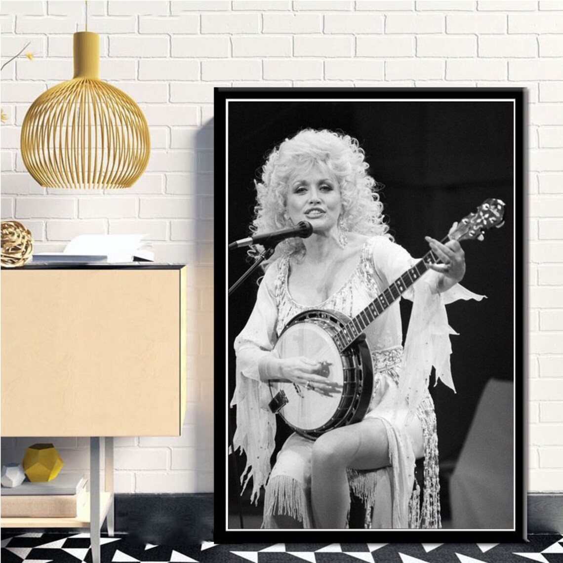 Dolly Parton Vintage Poster Rock Music Legends Posters Prints | Etsy