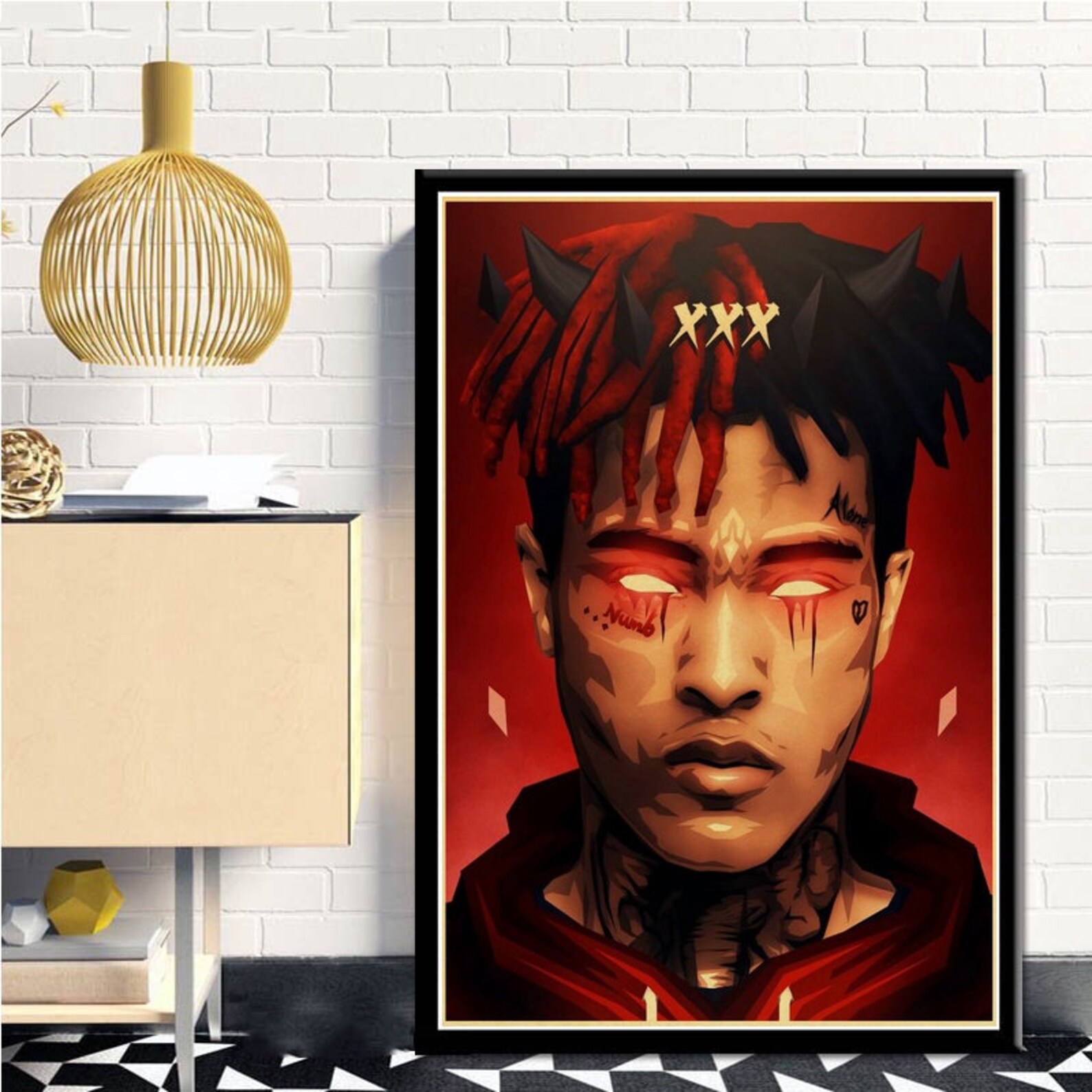 XXXTentacion Poster Amerikaanse Rapper Retro Vintage Muziek | Etsy