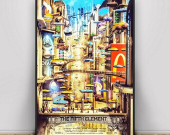Fifth Element Poster | Etsy