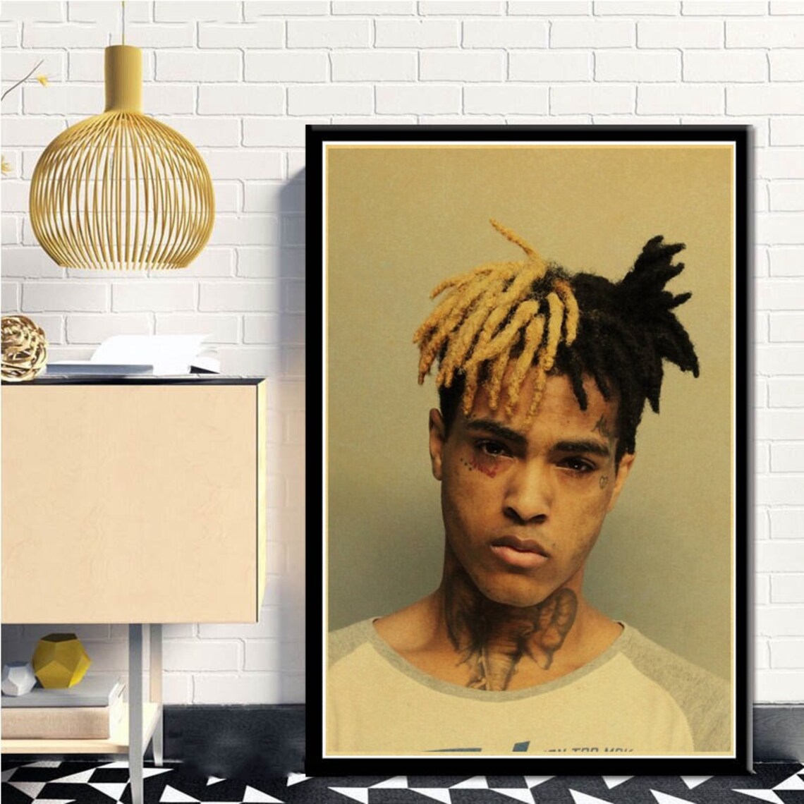 Xxxtentacion Poster American Rapper Retro Vintage Mus