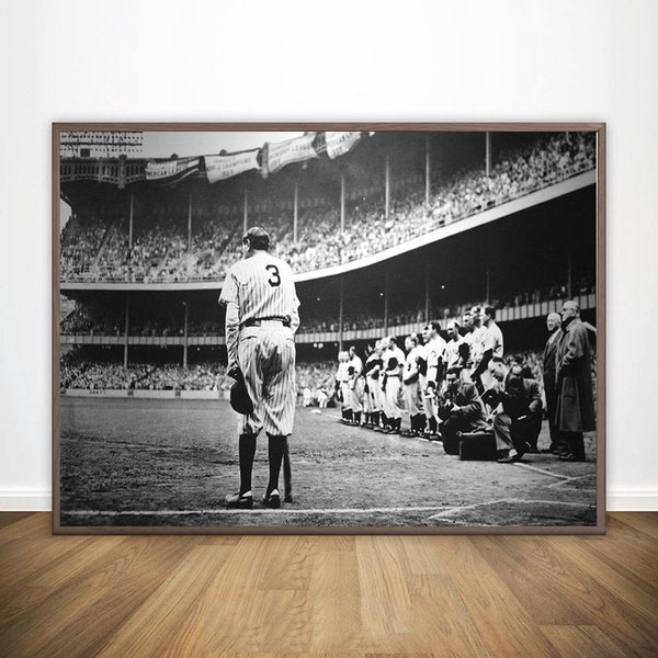 Babe Ruth - Etsy