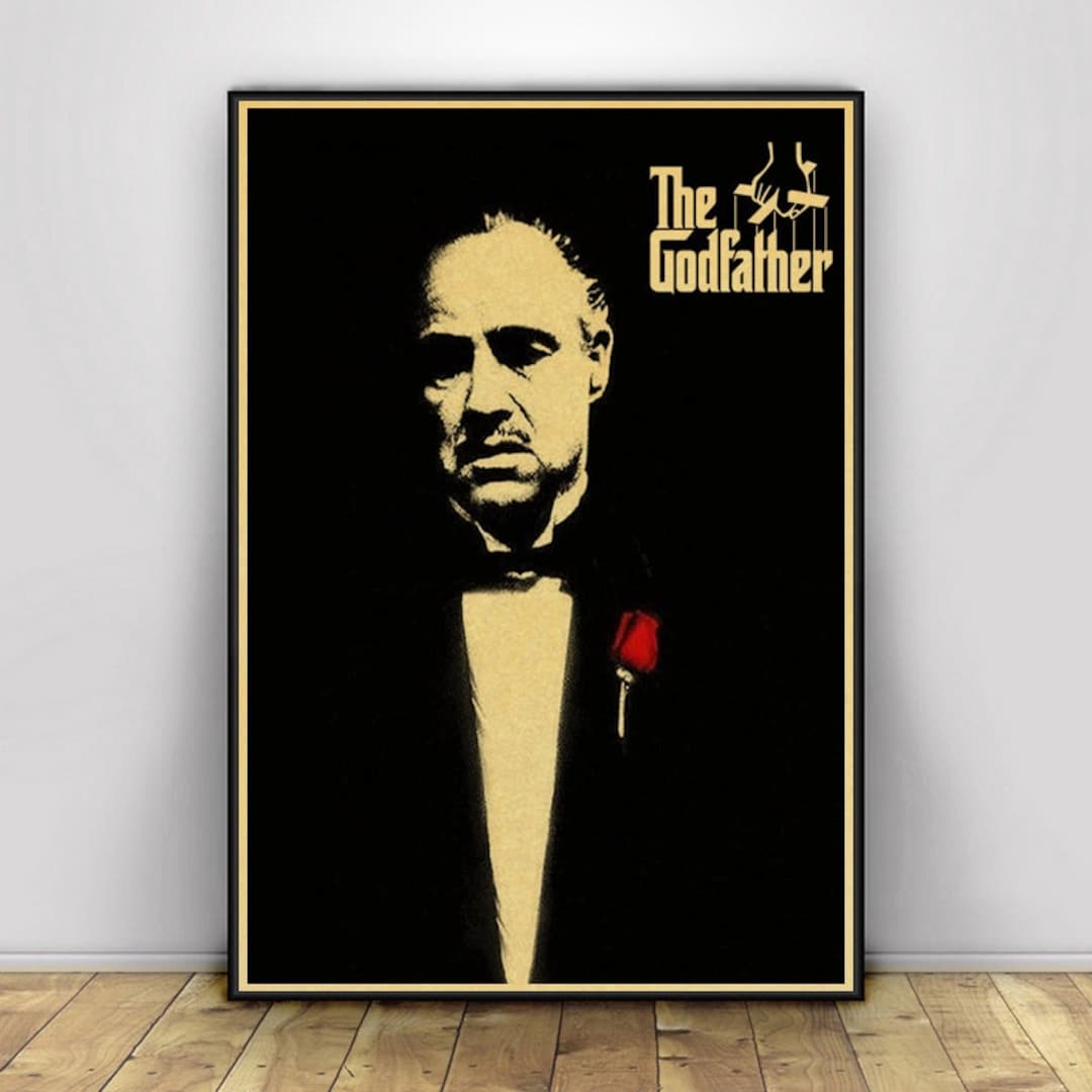 The Godfather Poster Movie Vintage Poster Wall Painting Home Decor ...