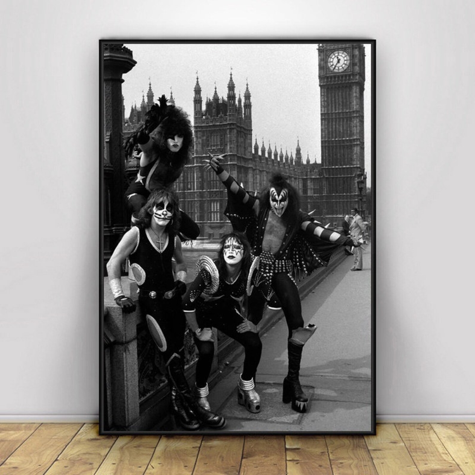 Kiss Band Vintage Poster Rock Music LegendsPosters Prints | Etsy