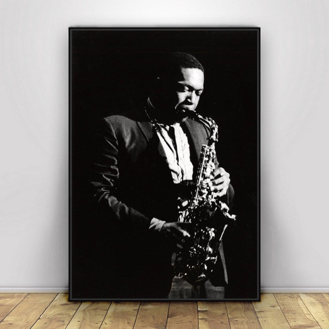 John Coltrane Art Poster Jazz Musician Music Singer Star Posters and ...