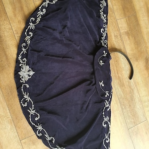 Custom Embroidered Short Half Cape/ Fencing Cape, Made to Order - Etsy
