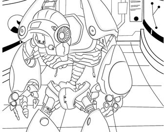Titan Fall Coloring Pages