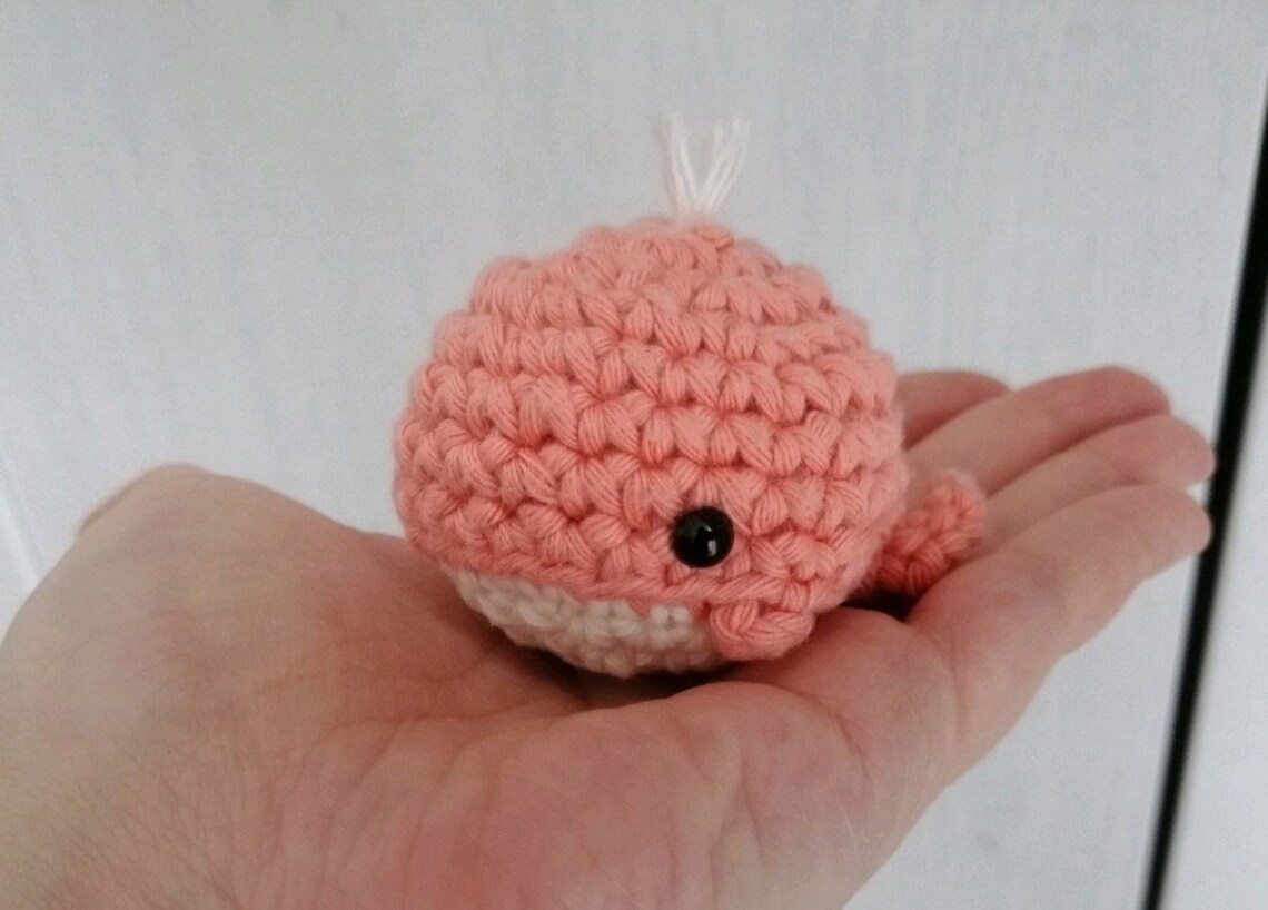 Ballena amigurumi ganchillo hecho a mano / Amigurumi Whale crochet ...