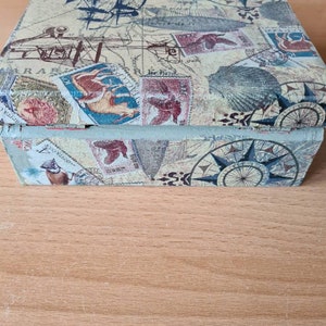 Nautical Wooden Box - Etsy