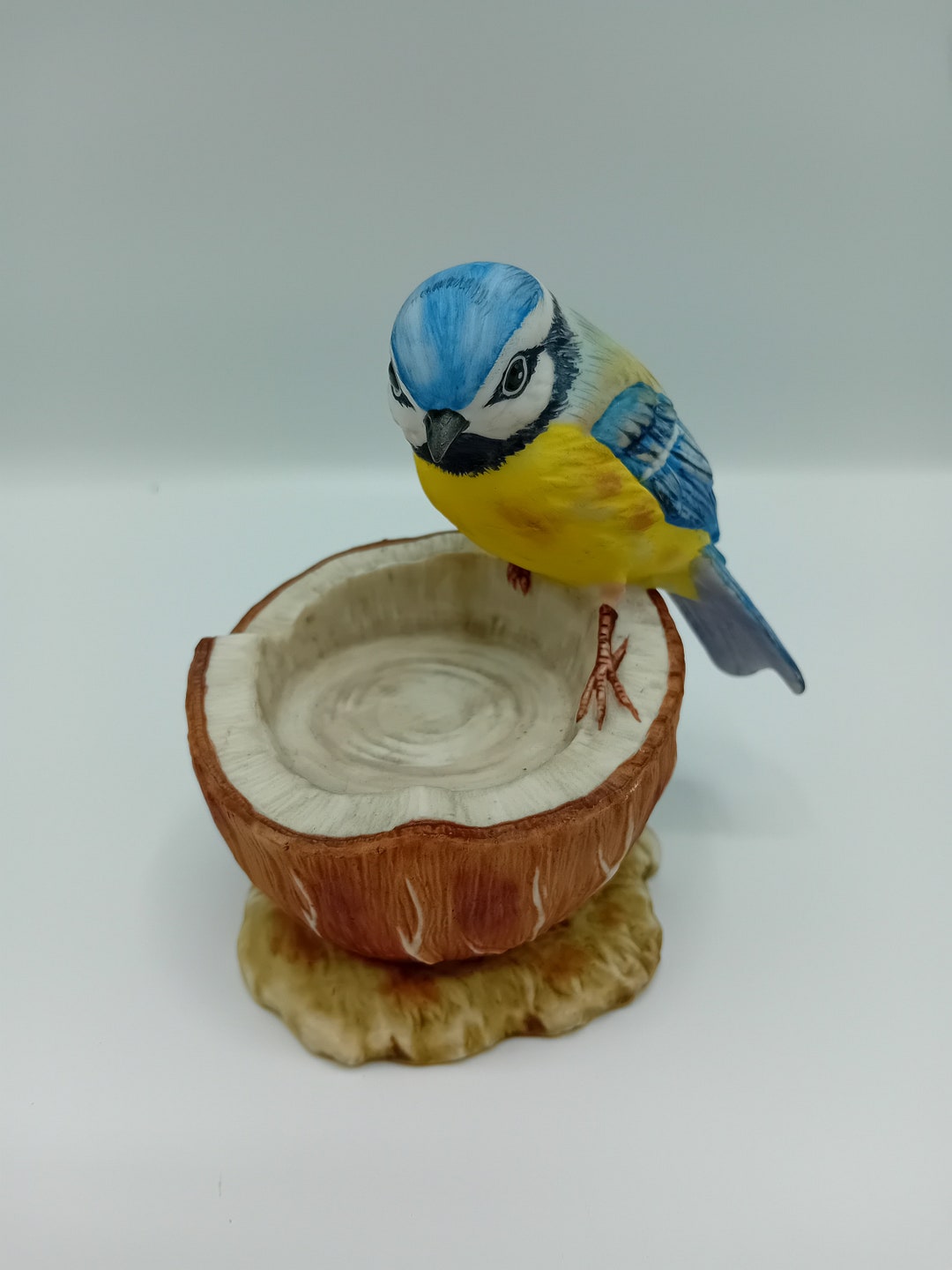 Vintage Maruri Porcelain Blue Tit Bird, Porcelain Figurine - Etsy